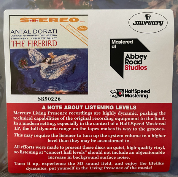 Antal Dorati, Igor Stravinsky – The Firebird - Audio Elite